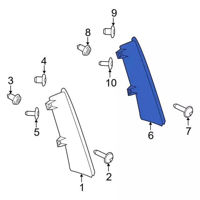 Genuine Ford 2019-2023 Transit Connect Applique DT1Z-13477-C | eBay