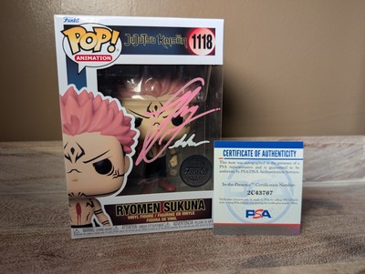 Funko Pop - Ryomen Sukuna - Signed by Ray Chase | eBay