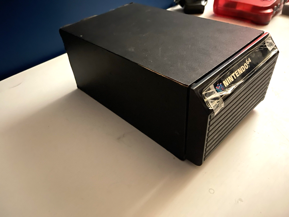 N64 Nintendo N64 Game Storage Case 12 Cartridge Cart Holder Drawer | eBay