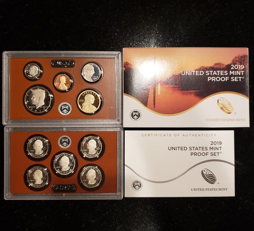 2019 S United States Mint Proof Set 10 Coin - Clad - New In Box. Free ...