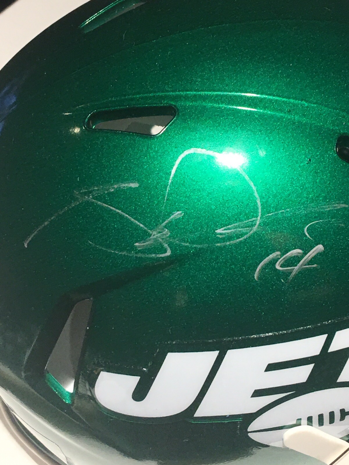 Sam Darnold QB NY Jets Signed Mini Helmet Coa Training Camp 2019 USC | eBay