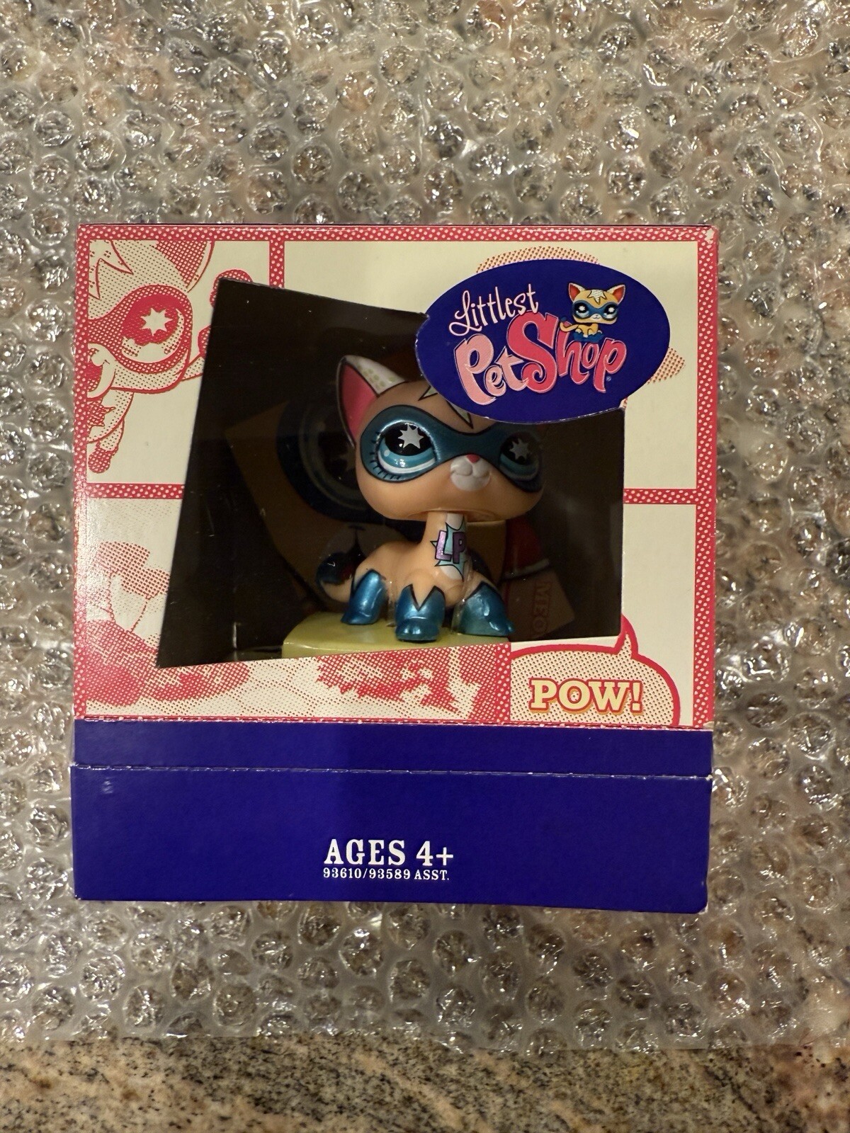 Littlest Pet Shop Comic Con Shorthair Superhero SDCC 2009 LPS NIB | eBay