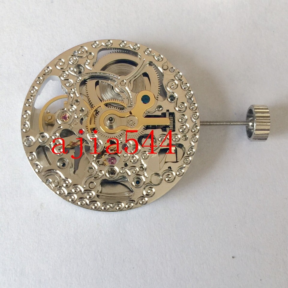 2189 Watch Movement Skeleton Mechanical Maintenance replacement HZ2189 ...