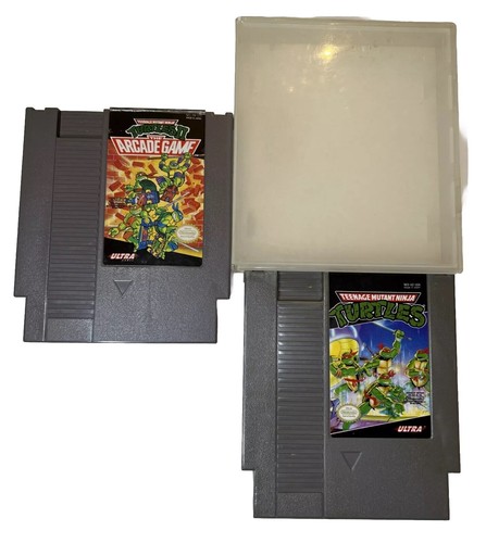 TEENAGE MUTANT NINJA TURTLES, TURTLES 2 - THE ARCADE GAME - NINTENDO ...