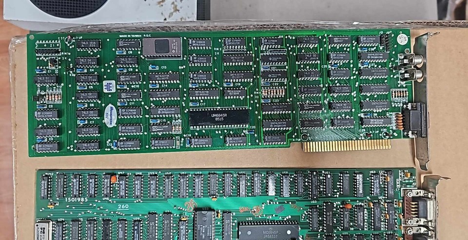 Vintage Retro ISA Lot 5 Black & White & Color IBM 5150 5160 Graphics ...