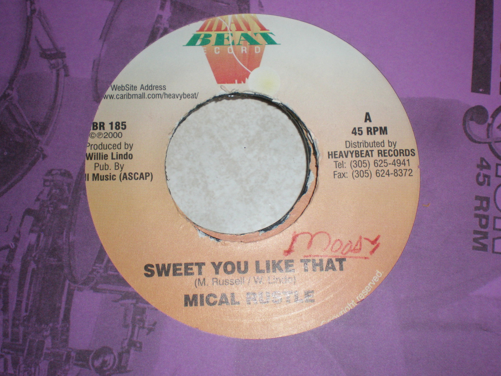 Mical Rustle 45 Sweet You Like That HEAVY BEAT | eBay