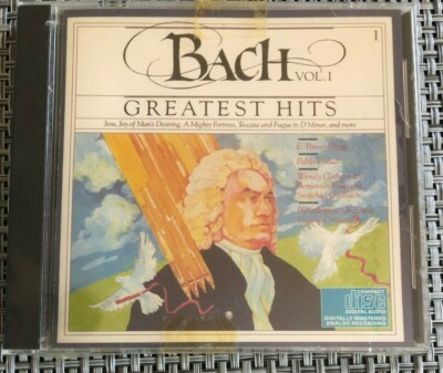 Johann Sebastian Bach Greatest Hits Vol. 1 Music CD New Factory Sealed ...