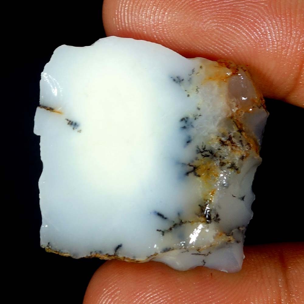 Dendrite Opal Rough Slab Cabochon Loose Gemstone 100% Natural Rough ...