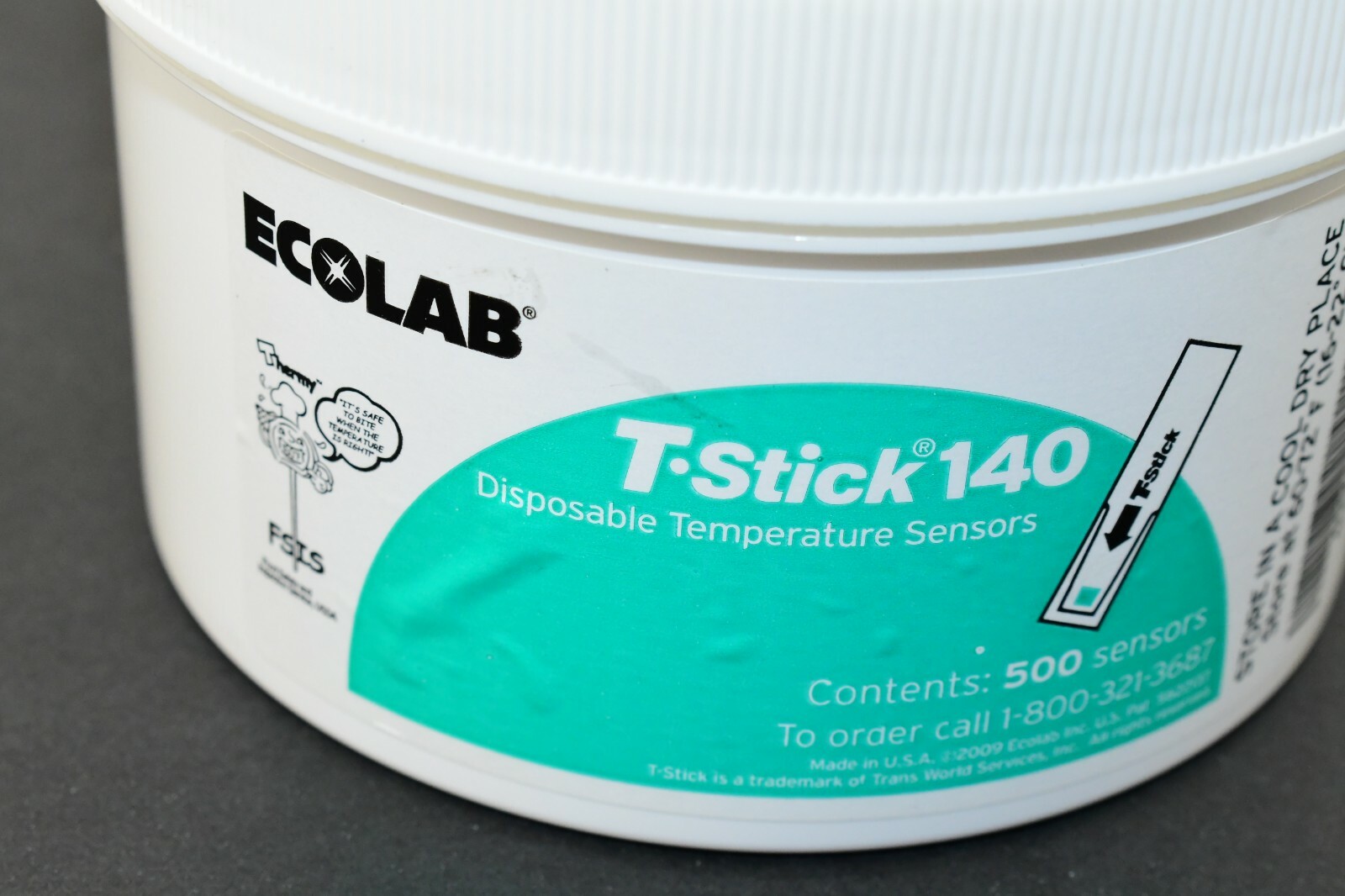 (Lot of 12 Strips) - ECOLAB T-Stick 140 Disposable Temperature Sensors ...