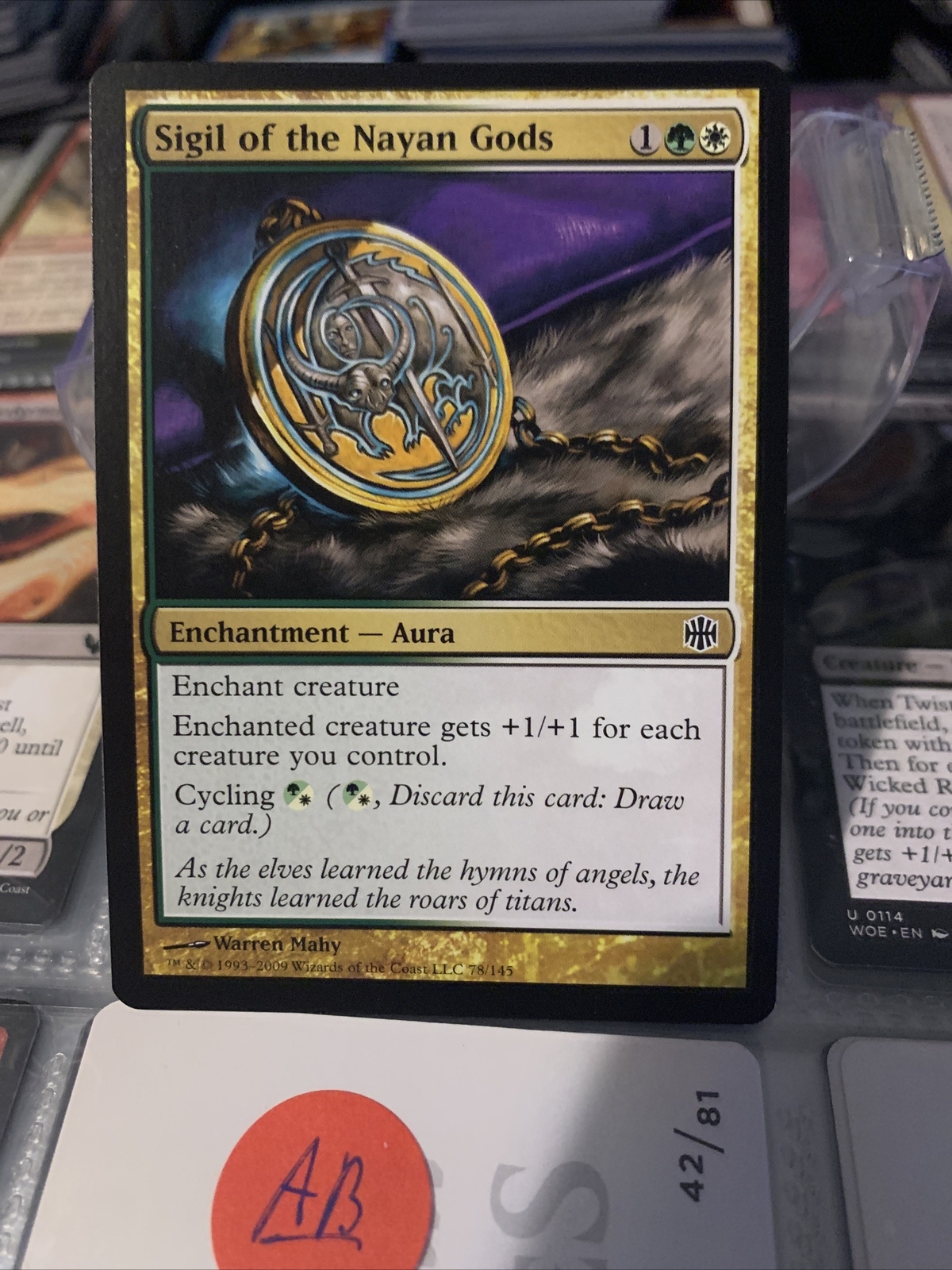 Sigil of the Nayan Gods [Alara Reborn] Magic MTG | eBay