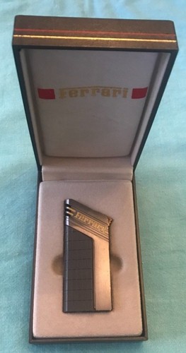 Vintage Ferrari Cigarette Lighter with interchangable grip case box and ...