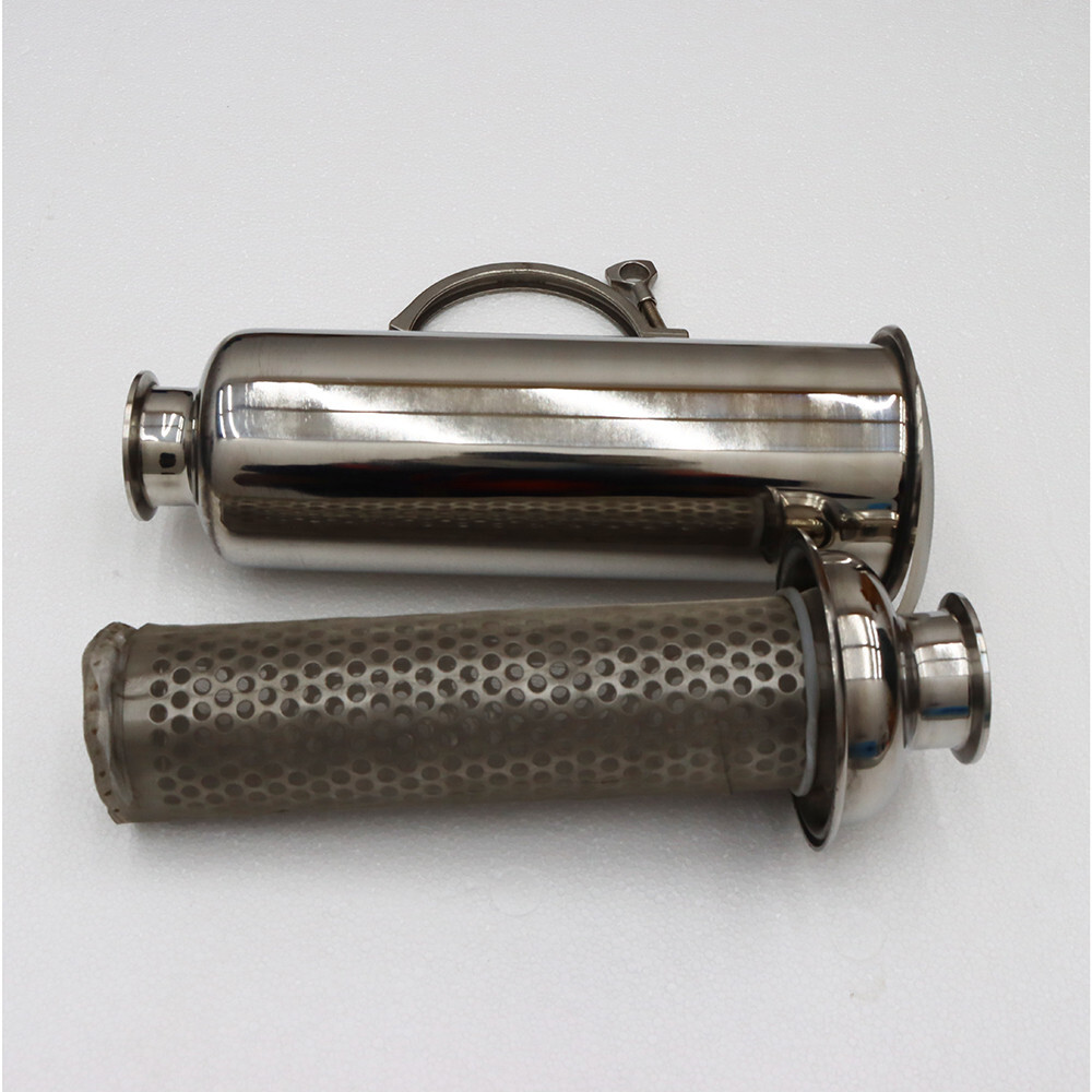 2" Tri-Clamp Filter SS304 Straight Sanitary Fittings Mesh Strainer Food ...