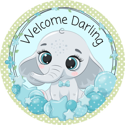Welcome Darling Baby Sign or Door Hanger | eBay