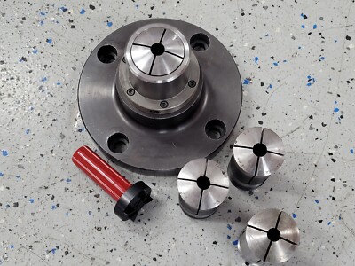 Pull back Collet Chuck Chuck for 3J collets, A2-8, Blank drawtube nut ...
