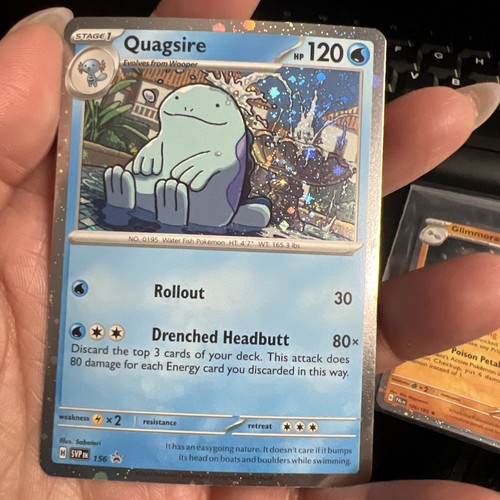 Pokemon TCG Blister - Quagsire Cosmos Holo - SVP156 - Black Star Promo ...