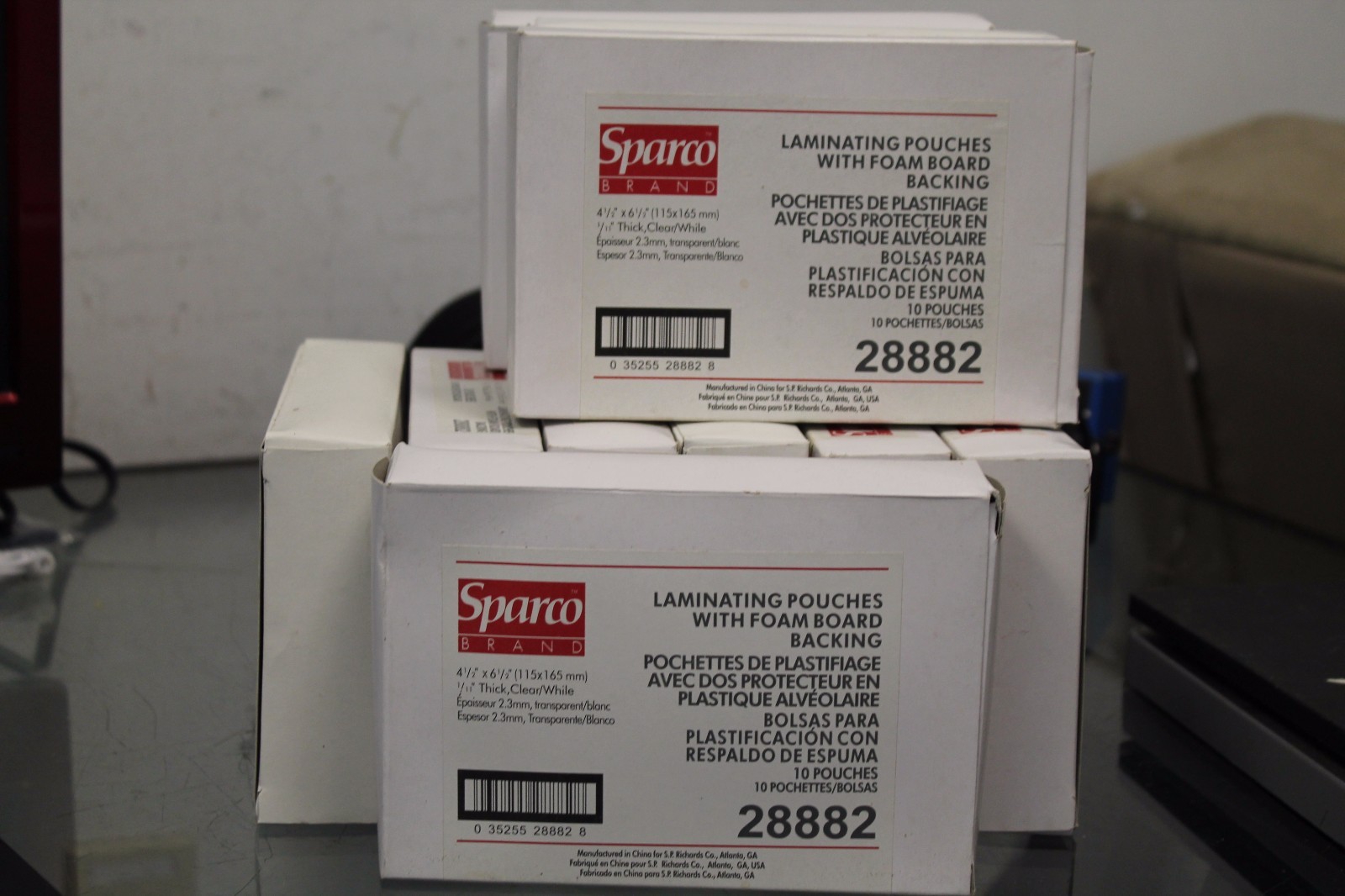 Sparco Tag Laminating Pouches 10 Packs - 28882 4.5'' .5'' 100 total for ...