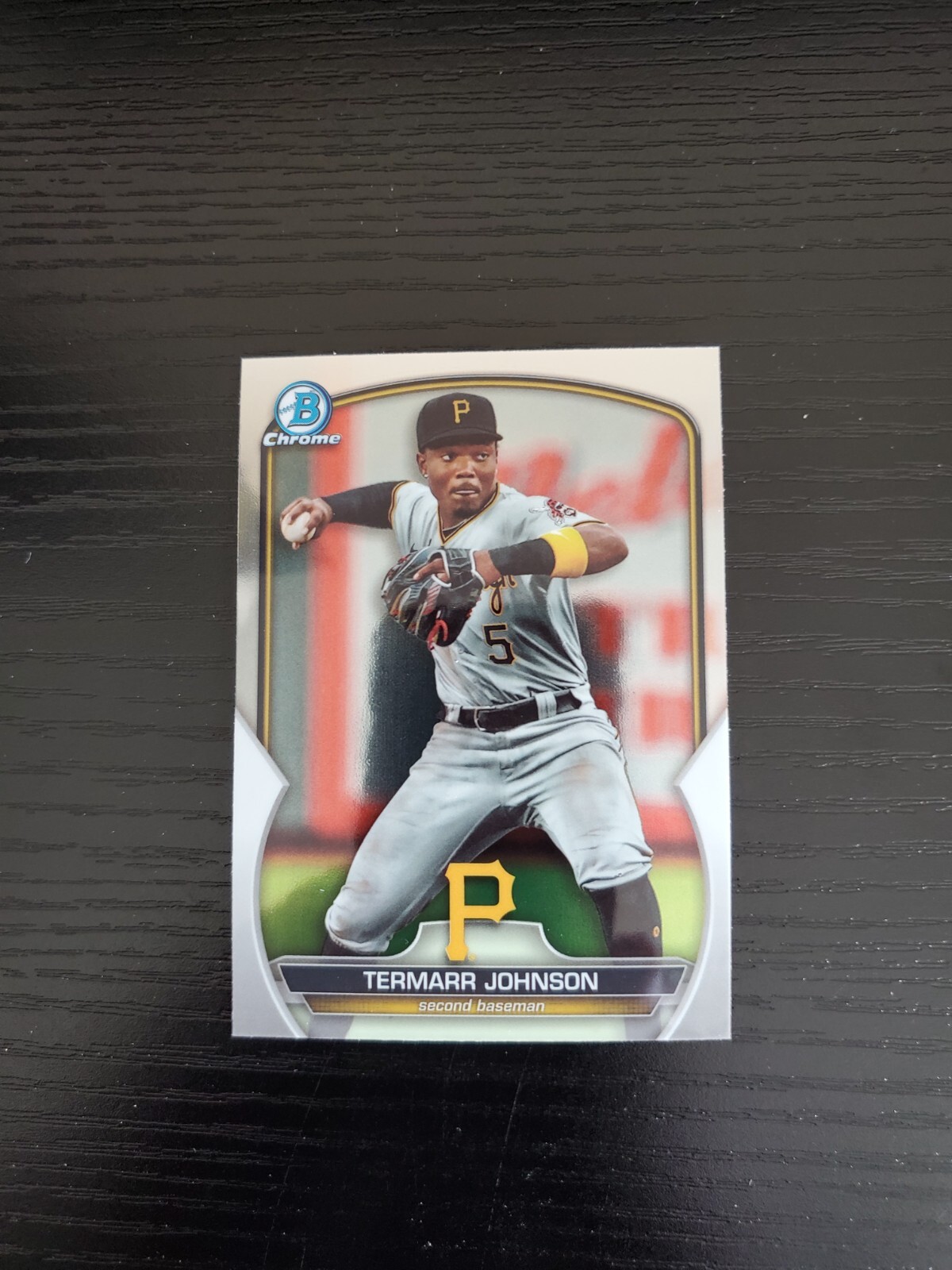 Termarr Johnson - 2023 Bowman Draft Chrome Base Prospect BDC-65 (B) | eBay