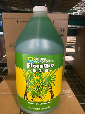 General Hydroponics FloraGro 1 Gallon -flora gro series GH | eBay