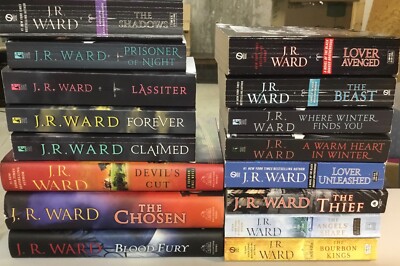 J R Ward Black Dagger Brotherhood and More 3 HC- 13 PB Lot 16 | eBay