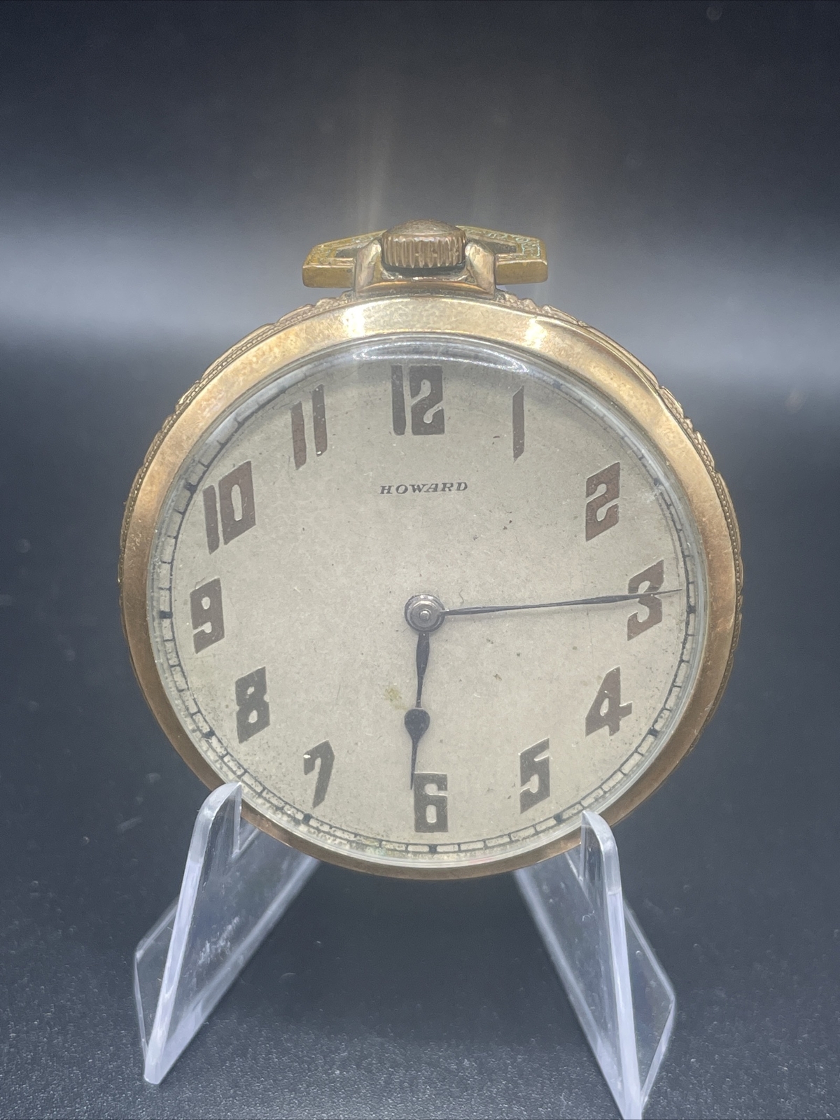 Antique Howard Pocket Watch, 10k Gold Filled, - Gem