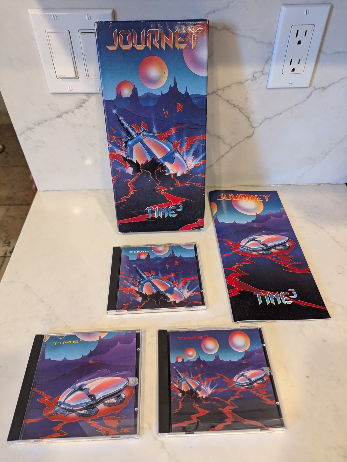 JOURNEY Time 3 Deluxe 3-cd Set 55 Songs 64 Page Book Rare Photos ...