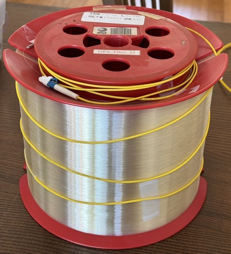 ATT 30264m NZ Fiber Spool w/ LC Connectors | eBay