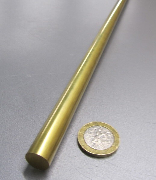 360 Brass Rod 1/2" (.500") Diameter x 24.0" Length | eBay