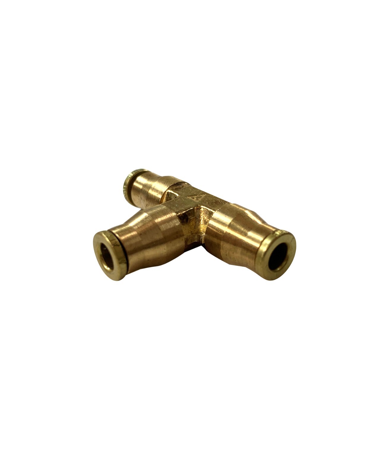 3/16"TubeO.D. Heavy Duty Brass Push-In Union Tee, Straight Splitter For ...