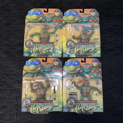 Teenage Mutant Ninja Turtles 2003 Retro REISSUE 2023 Set 4 Figure TMNT ...