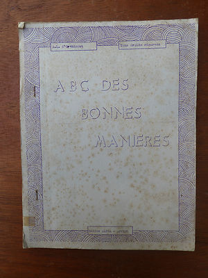 Old books ABC OF GOOD MANNERS and I WRITE MY LETTERS WITHOUT PAIN | eBay
