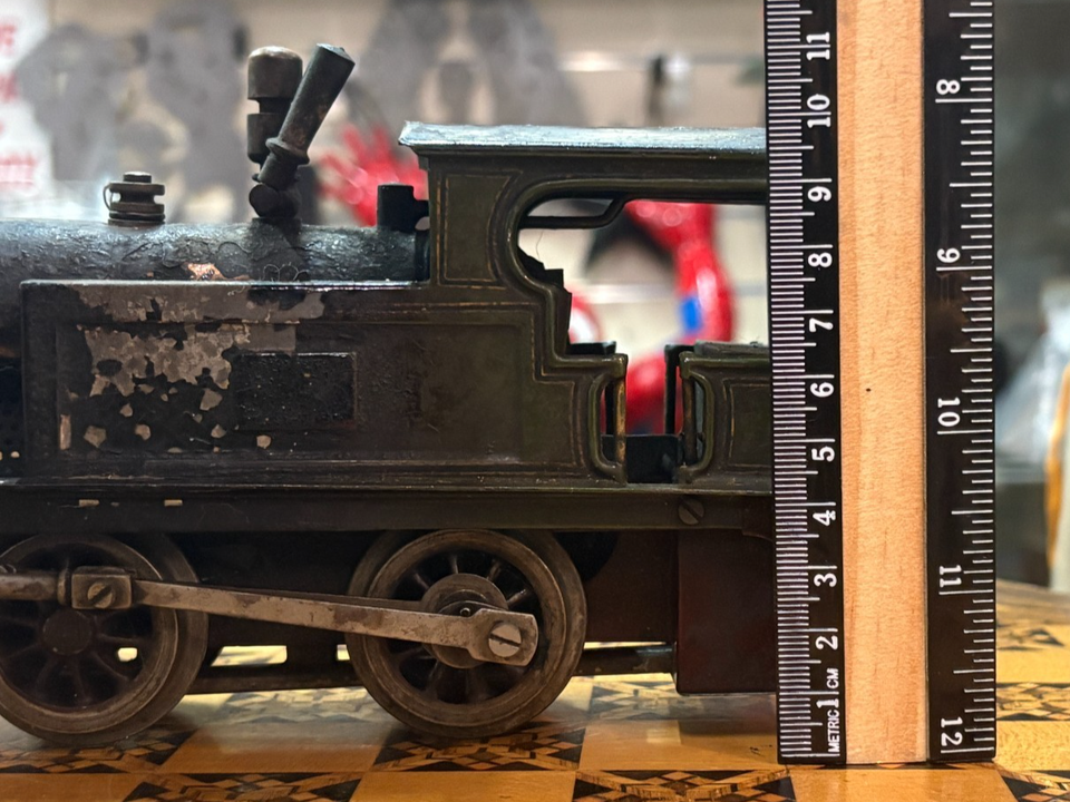 Rare Vintage Gebruder Bing Live Steam Locomotive No 3410 0-4-0 O Gauage ...