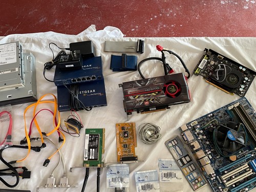 COMPUTER MISCELANOUS PARTS- PC BOARDS-CABLES-HUBS-SEE DETAIL | eBay