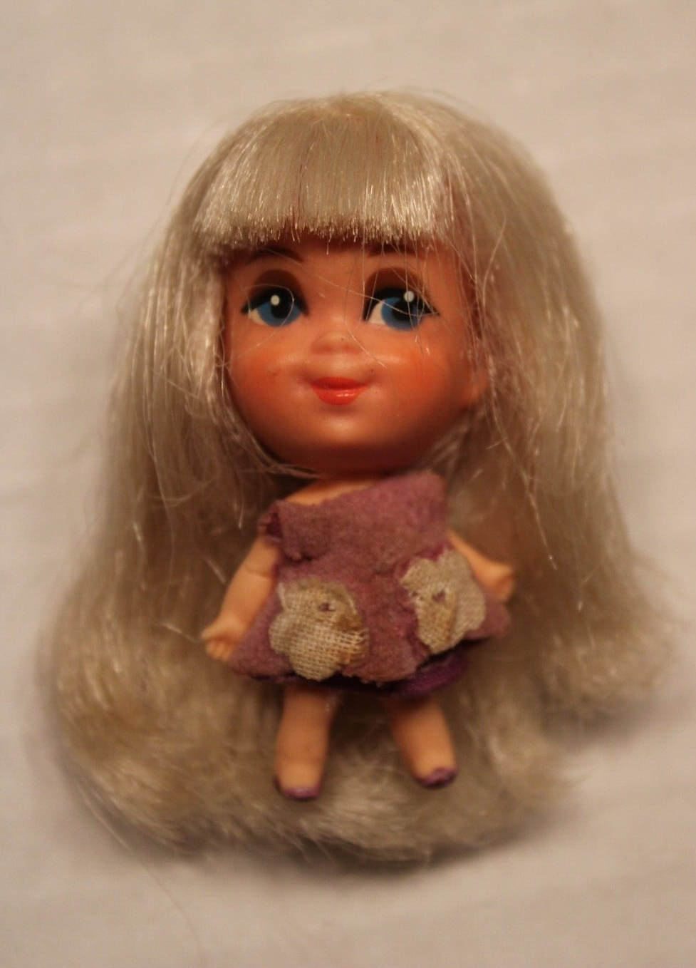 Vintage - Mattel - Liddle Kiddles Doll - Lockets - Lilac Locket | eBay