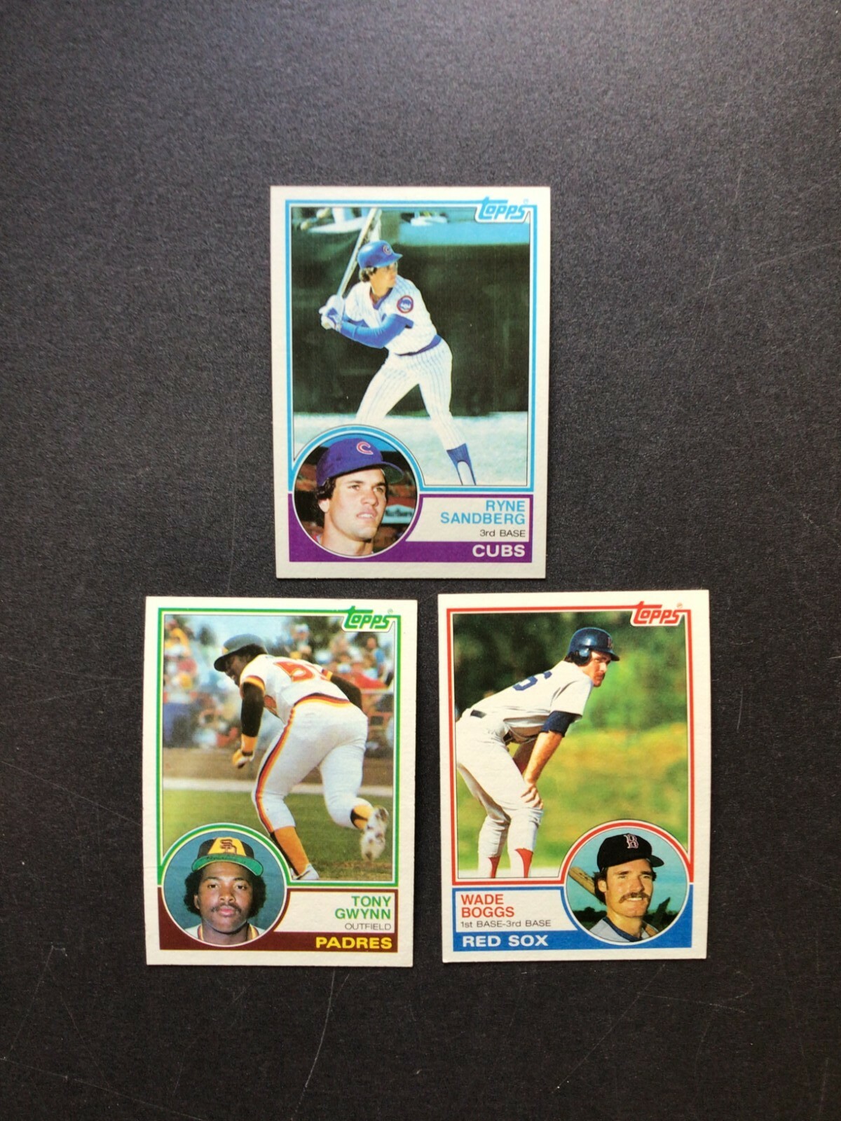 1983 TOPPS BASEBALL COMPLETE SET IN NRMT COND BOGGS SANDBERG GWYNN ...