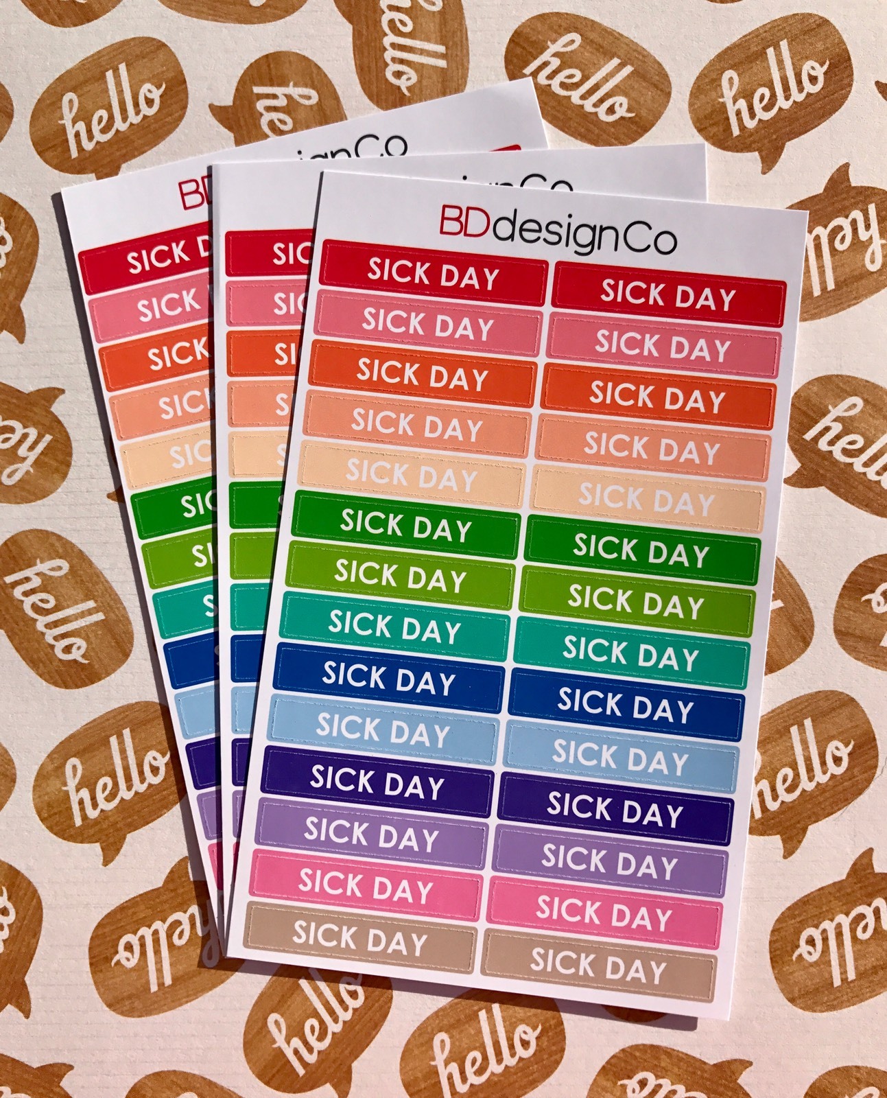 28 Sick Day Planner Stickers for All Types of Planners | eBay