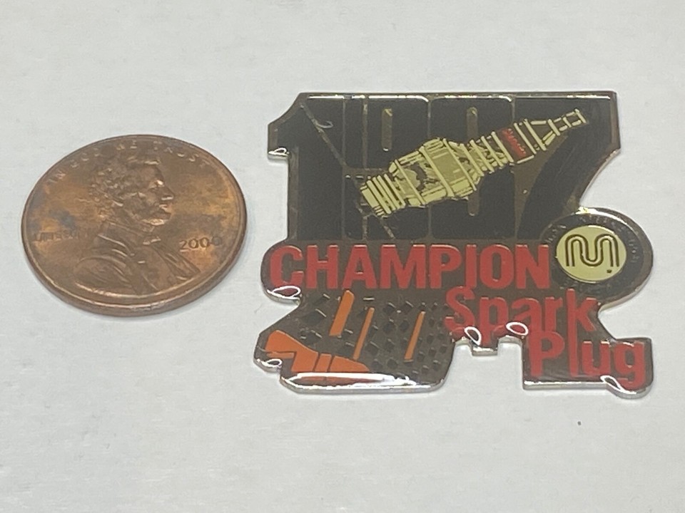 NASCAR Winston Cup Race Pin Champion Spark Plug 400 Michigan Aug 16 ...