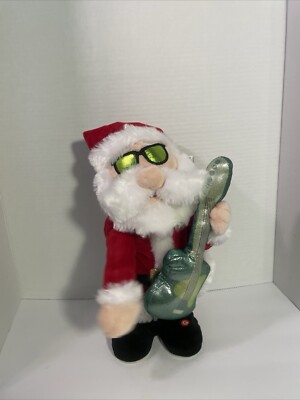 Animated Singing Dancing Santa- Run,Run , Rudolph Song | eBay