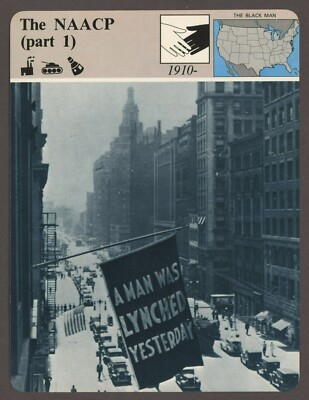 The NAACP part 1 Story of America African American History Card | eBay