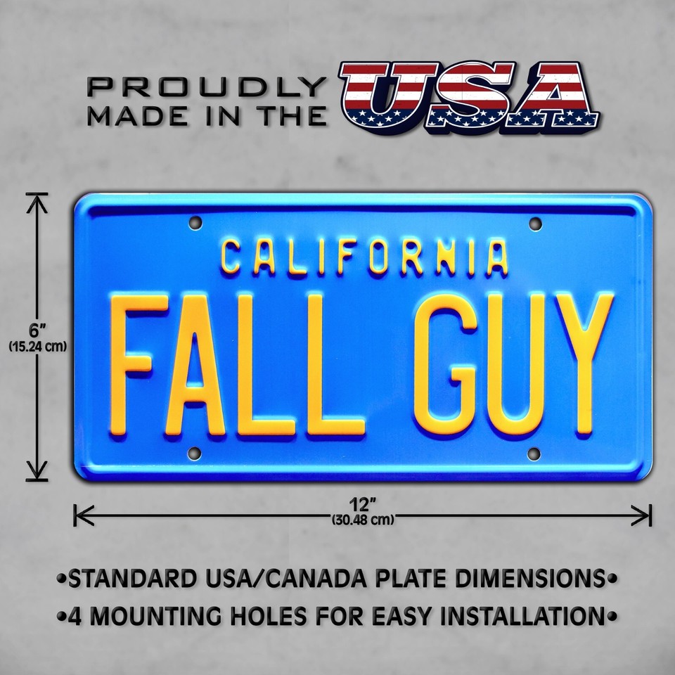 Fall Guy | Colt Seavers’ Pickup Truck | Metal Stamped Replica Prop ...