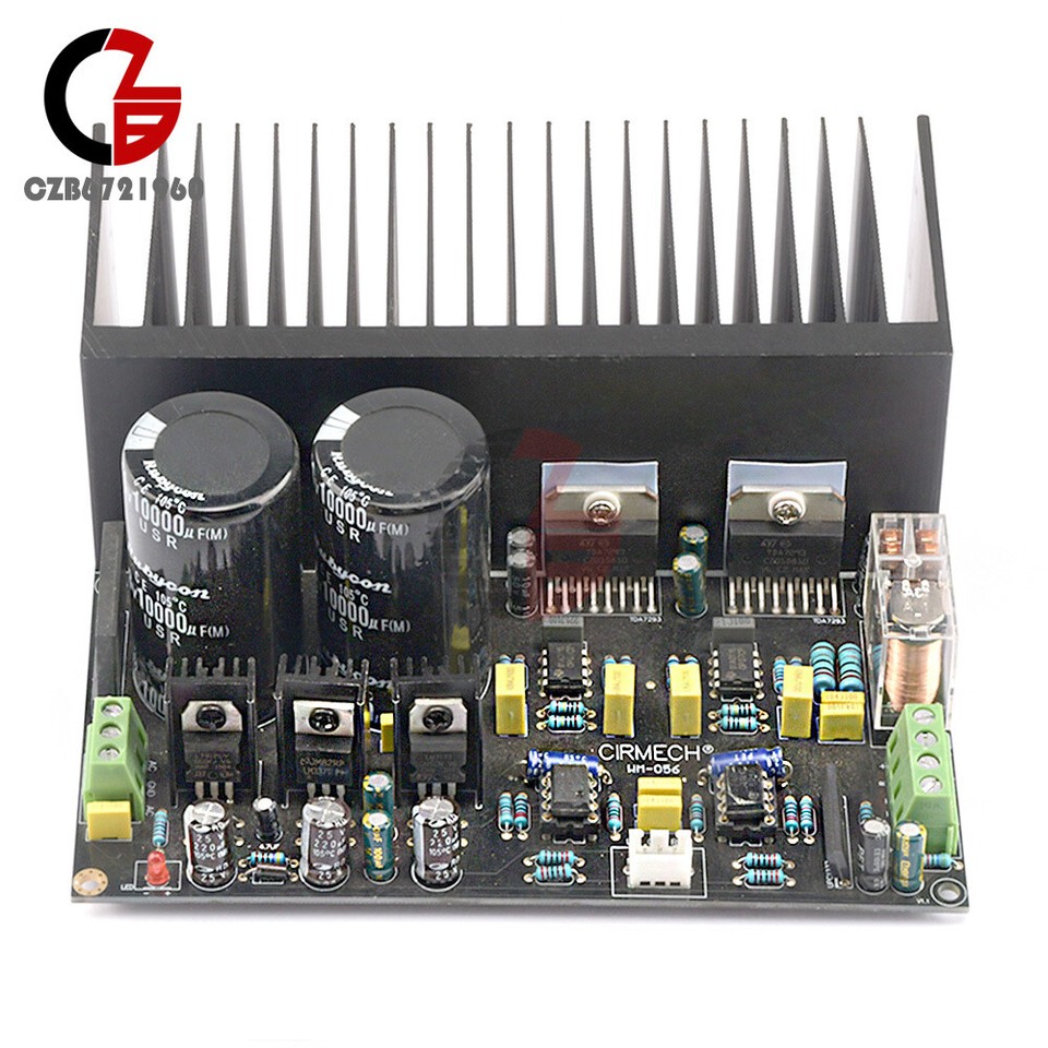 TDA7293 Stereo Power Amplifier Board OP07 DC Servo 5534 Independent ...