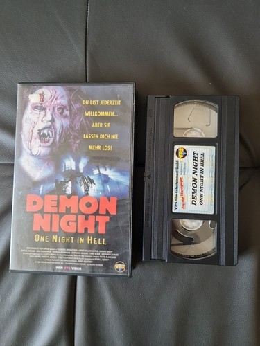 Vhs Demon Night " One Night In Hell " Jimmy Kaufman | eBay