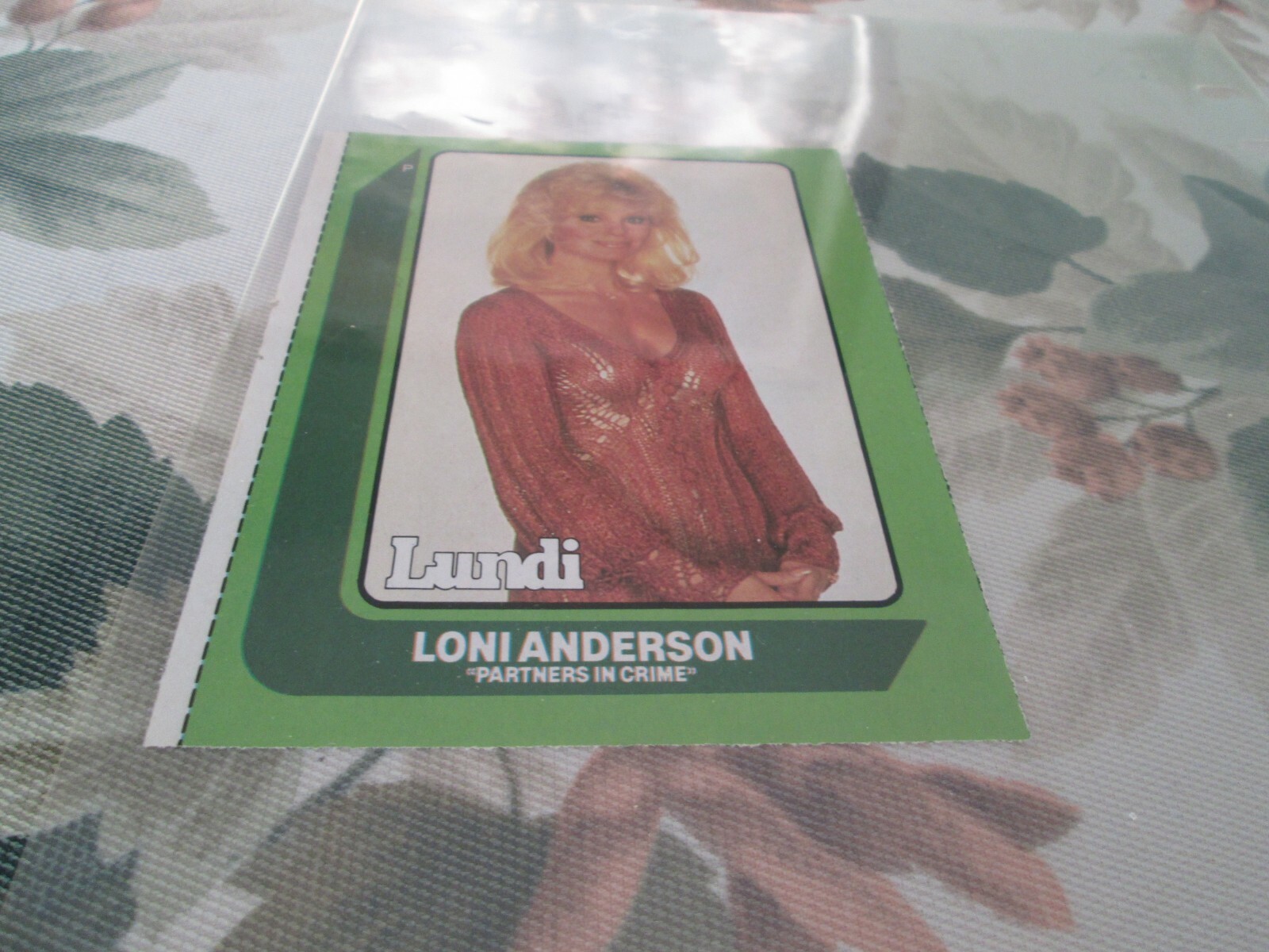 LONI ANDERSON POSTER COLOR 4 BY 5 INCHES | eBay
