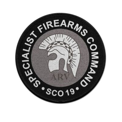 Patch SCO 19 UK Great Britain Police Special Firearms Command ARV ...