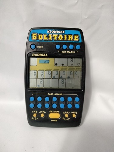 RADICA Klondike Solitaire Electronic Handheld Game Model 2320 Tested | eBay