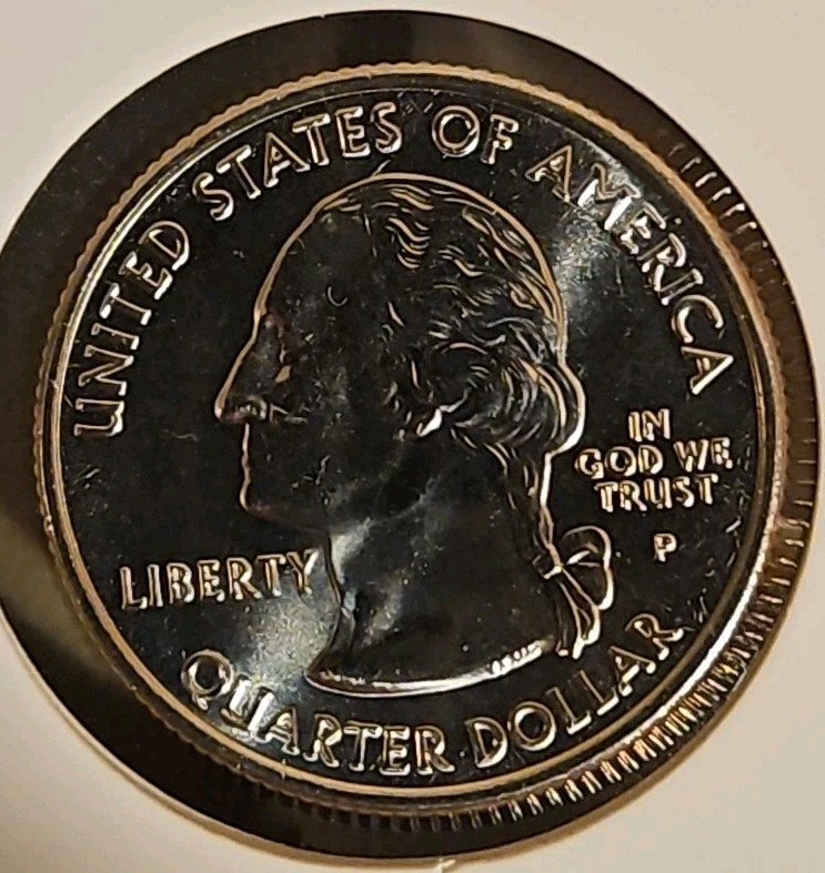 2003 P Alabama State Quarter Struck Through Grease Error | eBay