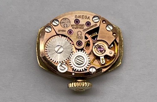 VINTAGE OMEGA CALIBER 1100 17-JEWEL WRISTWATCH MOVEMENT- WORKING. | eBay