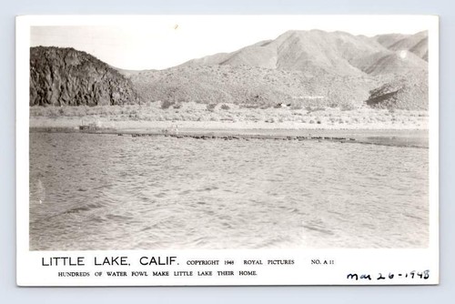 Little Lake California RPPC Vintage Inyo County Photo Postcard 1948 | eBay
