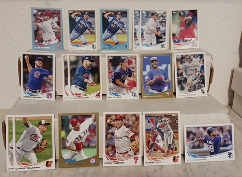 2013 TOPPS UPDATE BASEBALL CARDS (INCOMPLETE SET) MORE THAN 60 CARDS | eBay