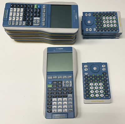 LOT OF 5 TI-84 Plus Keypad TI-nSpire Calculator Texas Instruments TI84 ...