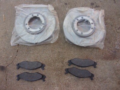 HMMWV HUMMER H1 2 EACH 10K 10 INCH ROTORS VENTED ROTORS WITH BRAKE PADS ...